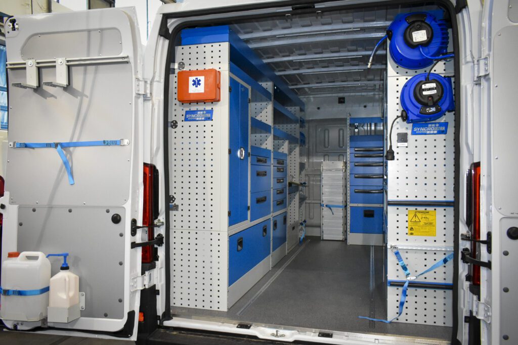 Modular racking system: SyncroSystem | Autokonvert