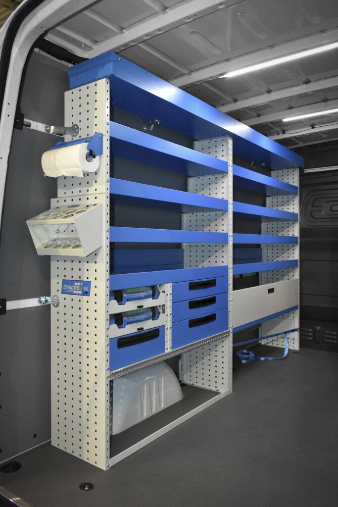 Modular racking system: SyncroSystem | Autokonvert